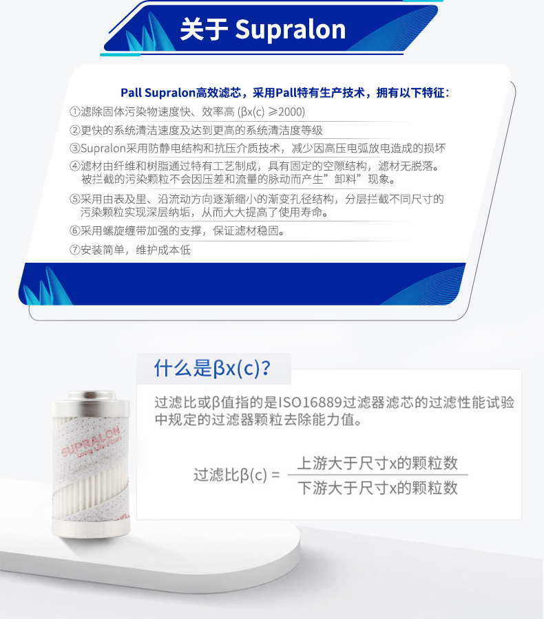PALL/颇尔官方商城-HC2206系列滤芯（Supralon滤材）